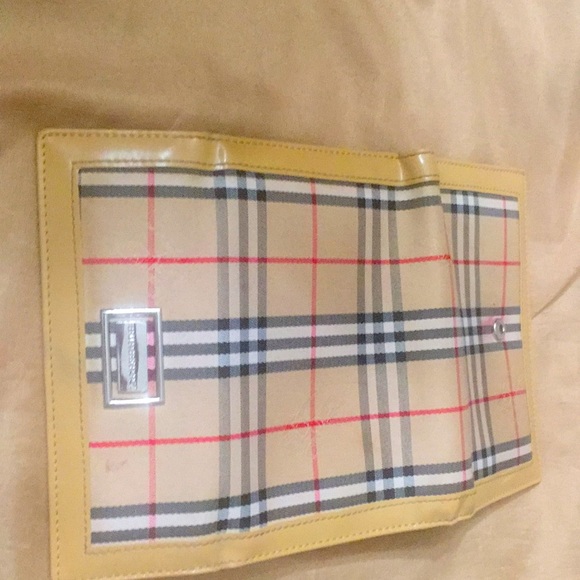 Burberry | Accessories | Burberry Wallet Tan Checks | Poshmark